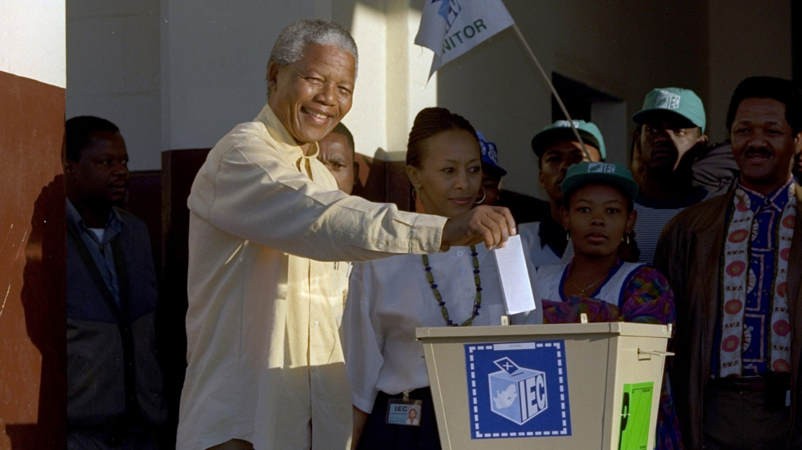 Mandela elected first President of South Africa - Oswald Azumah